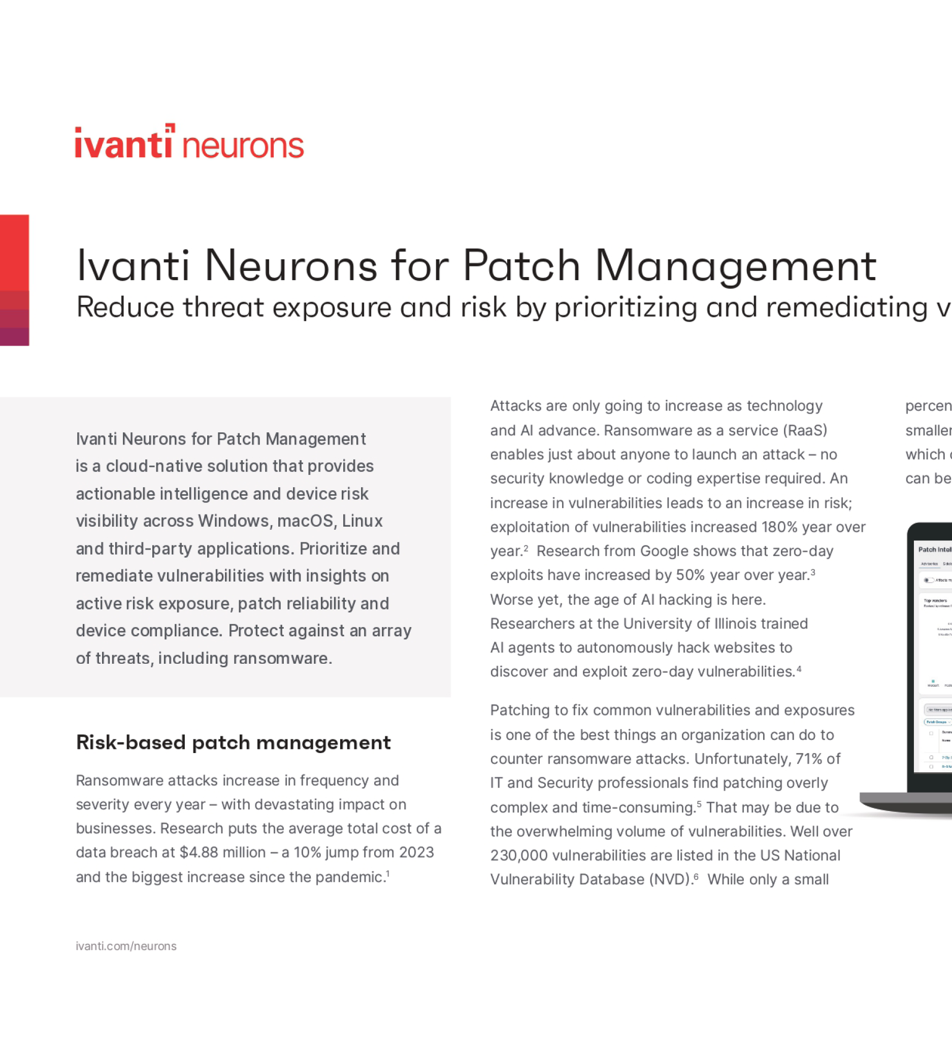 Scopri come proteggere il tuo business | Ivanti Neurons for Patch ...